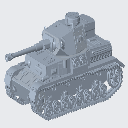 🇩🇪 Panzer IV Pack (Retread)・Free 3D File for ・Cults