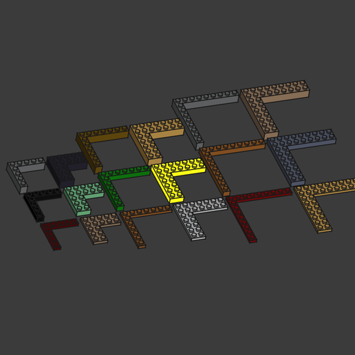 🏗️ Building blocks 5x5.7x7.9x9 B1 and 5x5.7x7.9x9 B2 in H1-H3 (special ...