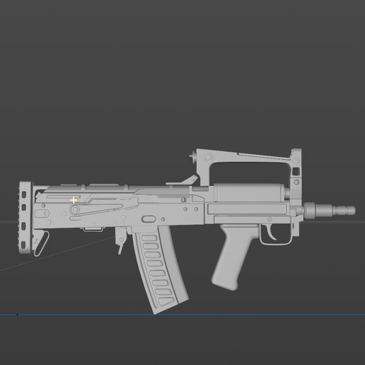 OBJ file Russian OTs-14 rifle 🗺️ ・3D printable design to download・Cults