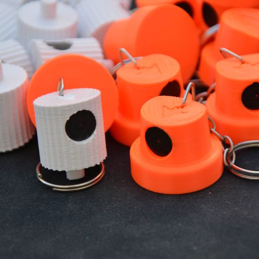 🧢 Fat cap ny fat skinny graffity graff hiphop keychain・ STL File for 3D ...