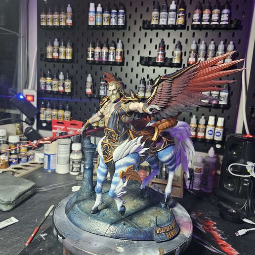 🌩️ FFXIV Ramuh Eden・ 3D File for 3D printing・Cults