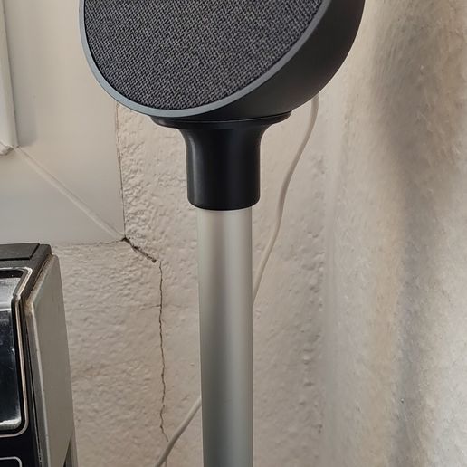 🧹 Desk Stand for Alexa Pop・ STL File for 3D printing・Cults