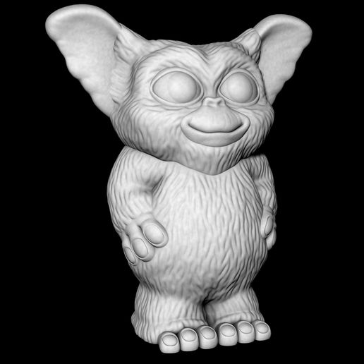 🎬 Gizmo (Easy print no support)・ STL File for 3D printing・Cults