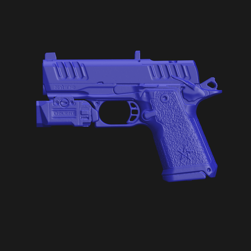 🩻 STI STACCATO HD C3.6 with OLIGHT PL X DS 2011 - Real Size 3D Scan ...