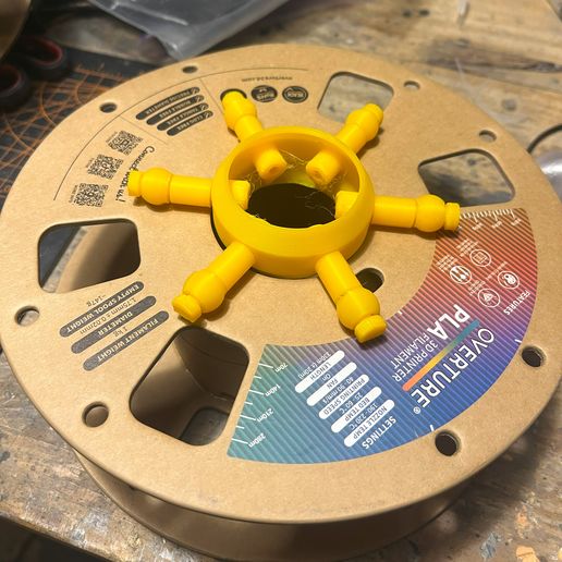 🪢 FIlament Spool Turntable Bearing (Cardboard Version)・Free STL File ...