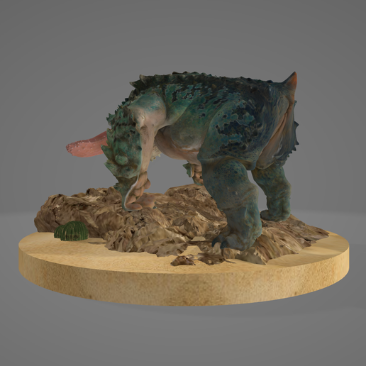 👹 MONSTER HUNTER CHATACABRA FIGURE・ STL File for 3D printing・Cults