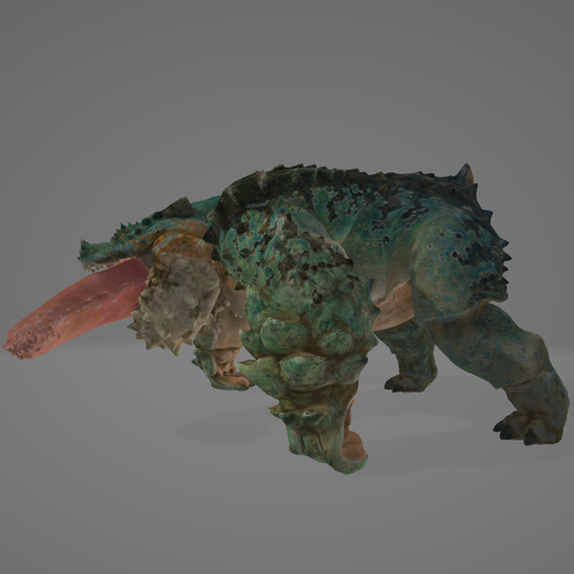 👹 MONSTER HUNTER CHATACABRA・ STL File for 3D printing・Cults