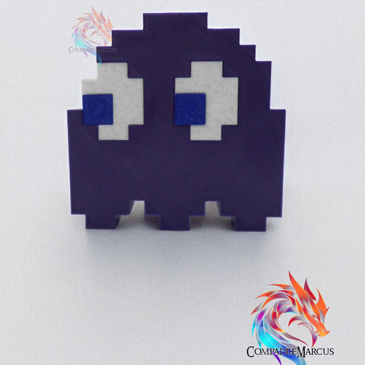 👻 Pacman Phantom Evolution Figures Pack / set of 3 / 3mf included・Free ...