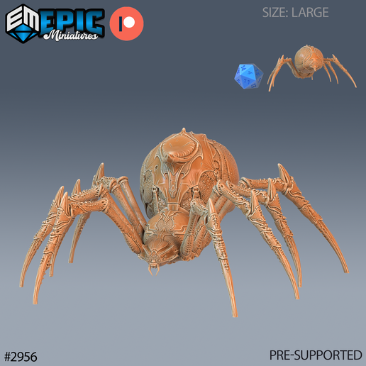 🕷️ Giant Dungeon Spider Set ‧ DnD Miniature ‧ Tabletop Miniatures ...