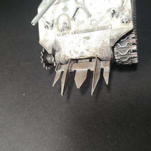 🪖 1:35 scale Sherman hedge cutter version 3・ STL File for 3D printing・Cults