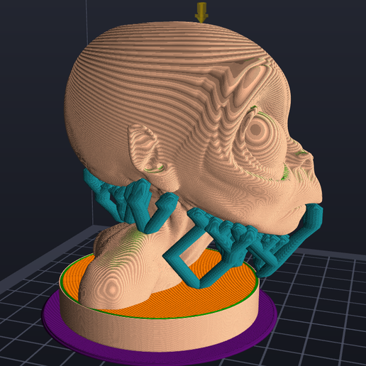 👶 Baby alien bust・Free STL File for 3D printing・Cults