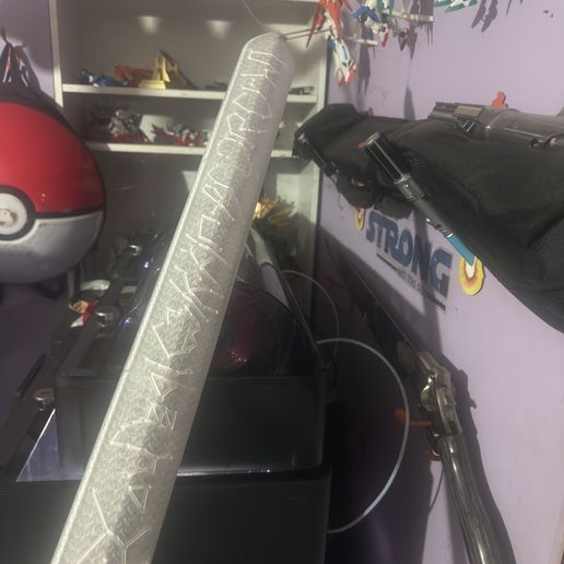 🗡️ Rumi Cosplay Sword Kpop Demon Hunters・3D Print with the 2X P1S + AMS 3D printer・Cults