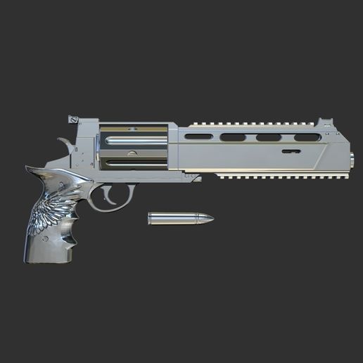 ☣️ RE 9: Requiem – Leon’s “Requiem” Revolver 3D model for cosplay・ STL ...