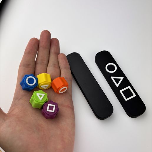 ♟ Gonggi Game Set | Stones & Case | NO AMS needed・ 3D File for 3D ...