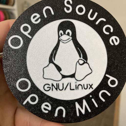 STL file Open source Open mind coaster 🚩 (3MF)・Template to download and 3D print・Cults