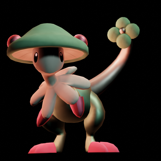 🧞‍♂️ Breloom・Free 3D File for ・Cults