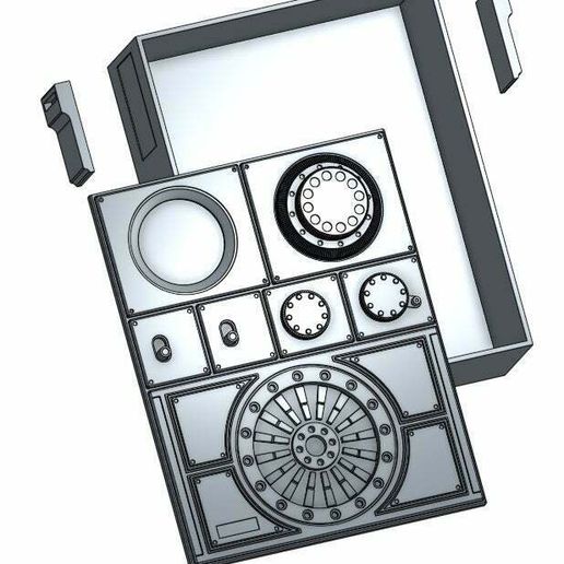 Fichier STL gratuit Radio Sandtrooper V75 📻 ・Plan imprimable en 3D à télécharger・Cults