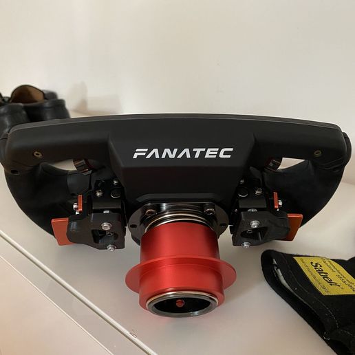 Archivo OBJ FANATEC F1 RIM - MAGNET SHIFTER MOD・Modelo para descargar y ...