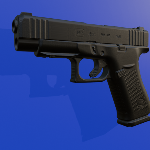 🔫 Glock G48 MOS Real Size.・ STL File for 3D printing・Cults