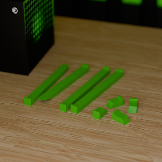 🎮 Xbox Series X Stand / Feet・ STL File for 3D printing・Cults