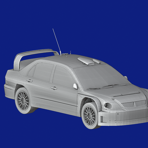 📁 2004 Mitsubishi Lancer Vehicle 3D Model For Print - STL File - 3D ...