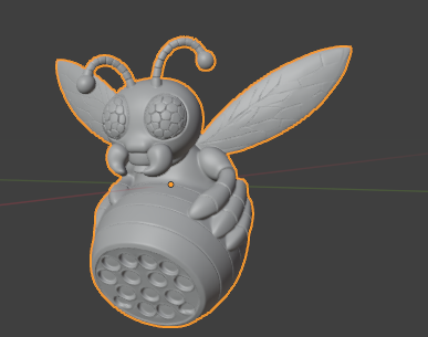 👸 queen bee・ STL File for 3D printing・Cults