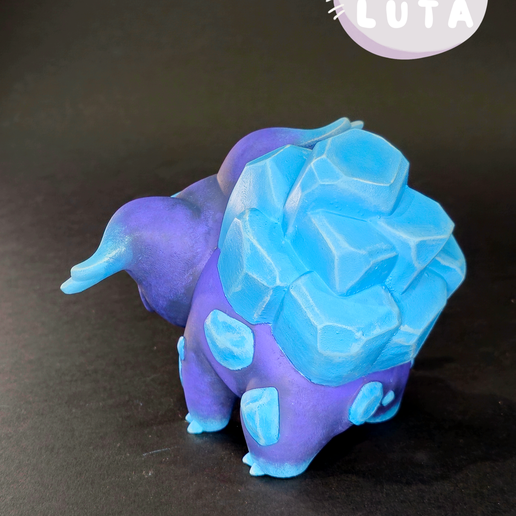 🧊 Ice Ghost Bulbasaur・ 3D File for 3D printing・Cults