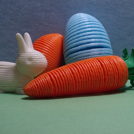 STL file Easter slinky pack 🐇 ・3D printer design to download・Cults