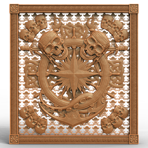 Archivo 3D 3D Model STL File for CNC Router Laser & 3D Printer 4218 ...
