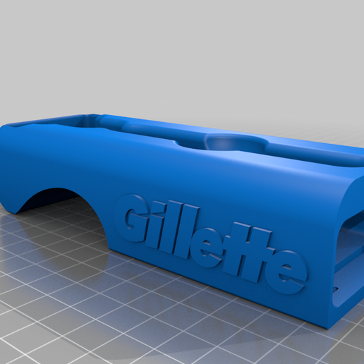 Бесплатный 3D файл чехол для бритвы gillette 👗 ・Шаблон для 3D-печати ...