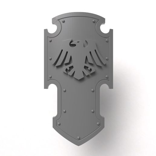 🐦 Raven Guard relic shield・Free STL File for 3D printing・Cults