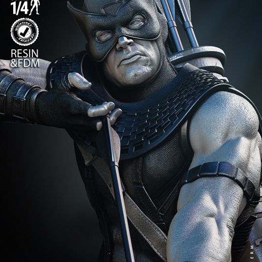 👤 WICKED MARVEL HAWKEYE BUST: TESTED AND READY FOR 3D PRINTING・ 3D File ...
