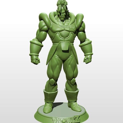🤖 Android 16 - Dragon Ball Z FanArt・ STL File for 3D printing・Cults