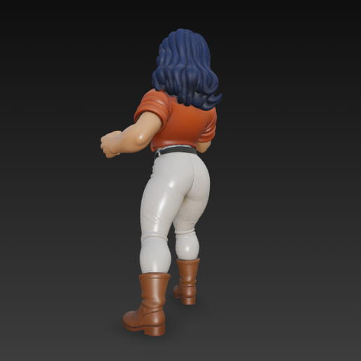 👩 Cadillacs and Dinosaurs - Hannah・ STL File for 3D printing・Cults