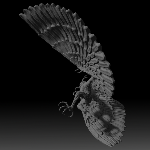 👹 The Mothman・ STL File for 3D printing・Cults