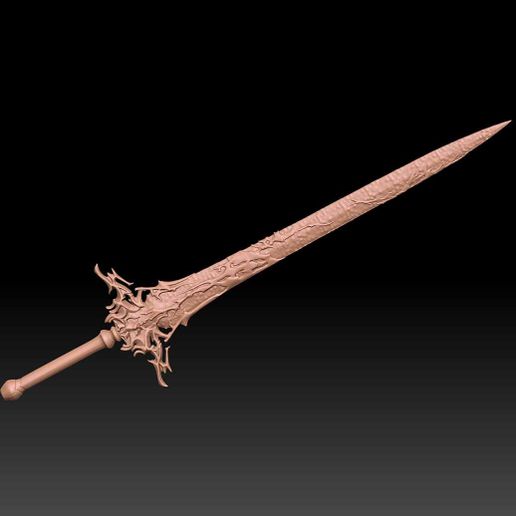 🔫 Clive Ultima Weapon - Final Fantasy 16・ STL File for 3D printing・Cults