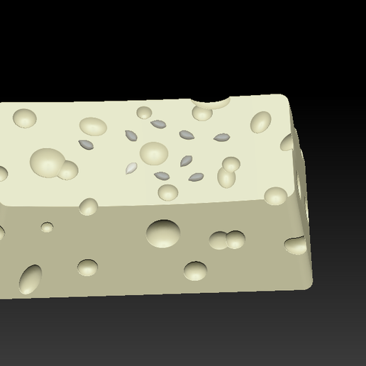 STL file cheese keycap 3D printing 🧀 ・3D printer design to download・Cults