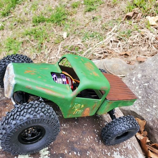🚗 Block Head Chassis and Bodies for SCX24・3D Print with the Bambu X1C ...