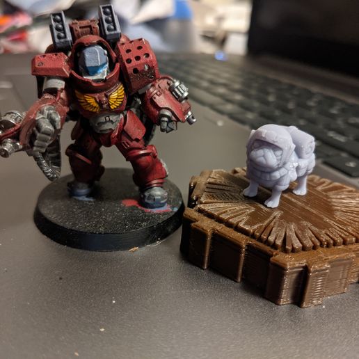 🐶 Cadian pug・3D Print・Cults