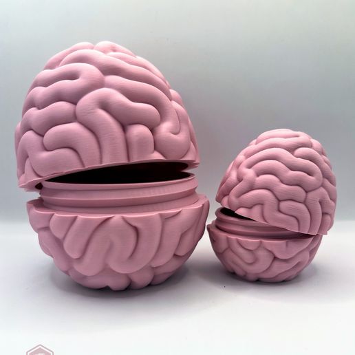 🧠 Easter Brain Egg・ STL File for 3D printing・Cults
