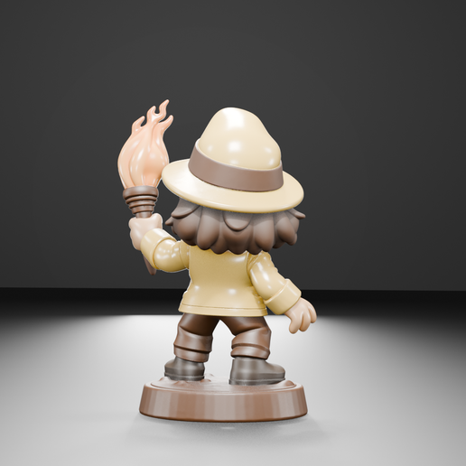 🎨 Spelunky 2 Character Figurine – 3D Printable FanArt STL Model・ STL ...