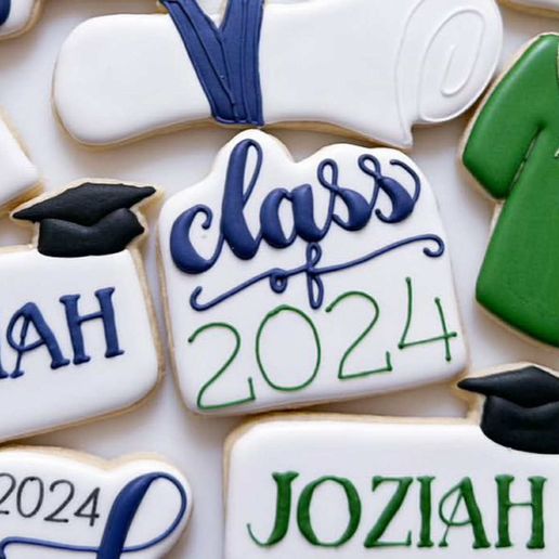 🎓 5 sizes - Class of Graduation Year Plaque Cookie Cutter - SHARP ...