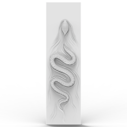 📁 3D Model STL File for CNC Router/Laser & 3D Printer Snake・ 3D File ...