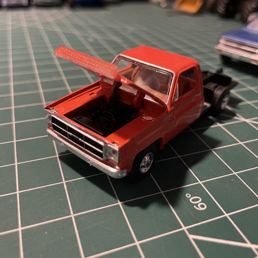 🐛 1/64 Chevy Bug Guard・Free STL File for 3D printing・Cults