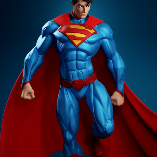 🦸‍♂️ Superman 52 STL・ 3D File for 3D printing・Cults