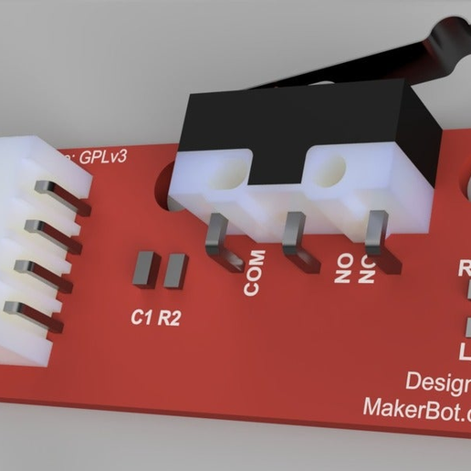 🔧 MakerBot Endstop Model・Free STL File for ・Cults