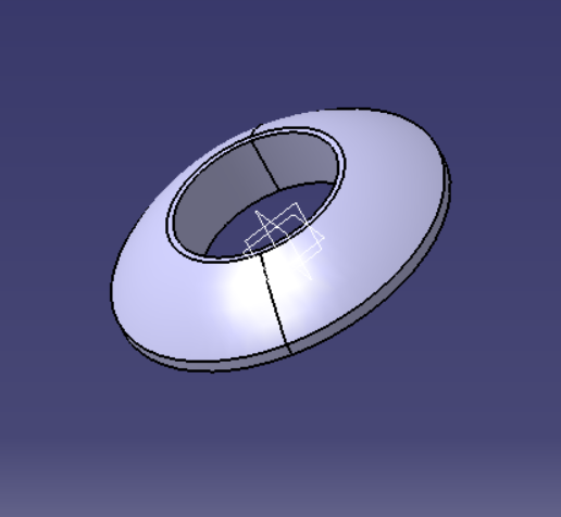 💺 Washer with spherical seat d = 30mm・Free STL File for ・Cults