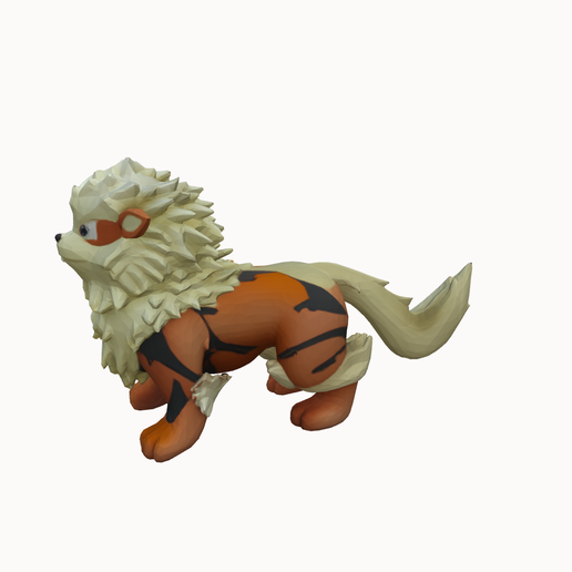 🐉 arcanine pokemon・ STL File for 3D printing・Cults