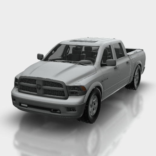 🐏 Dodge RAM 1500 2018・ STL File for 3D printing・Cults