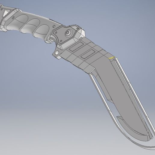 🥶 Apex Cold Steel Cosplay Prop・ 3D File for 3D printing・Cults